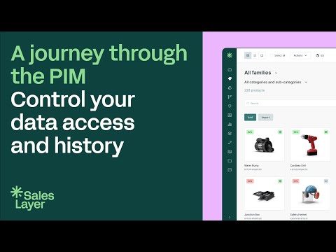 A journey through the PIM - Control your data access and histoy