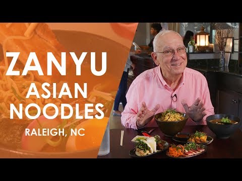 Bob Garner samples Zanyu Traditional Asian Noodles by Italian Chef | North Carolina Weekend | UNC-TV