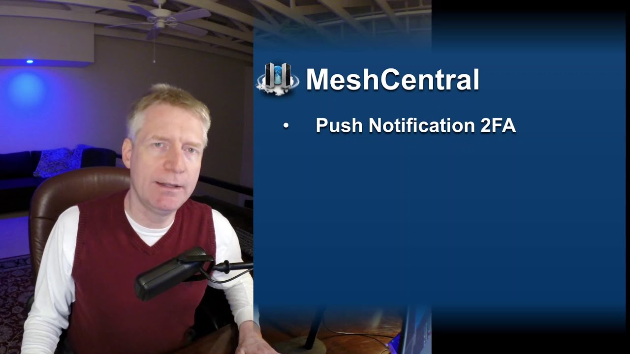 MeshCentral - Push Notification 2FA