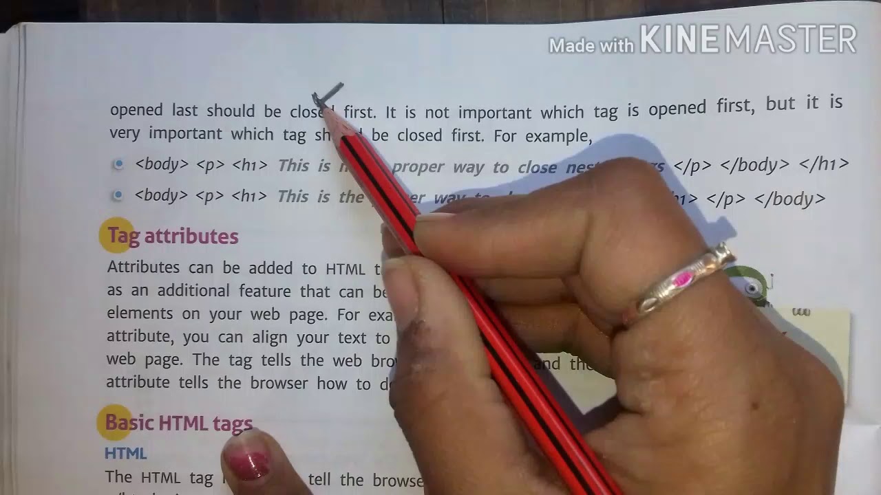 Computer :- class 7th :- chapter - Introduction To HTML ( part -1)