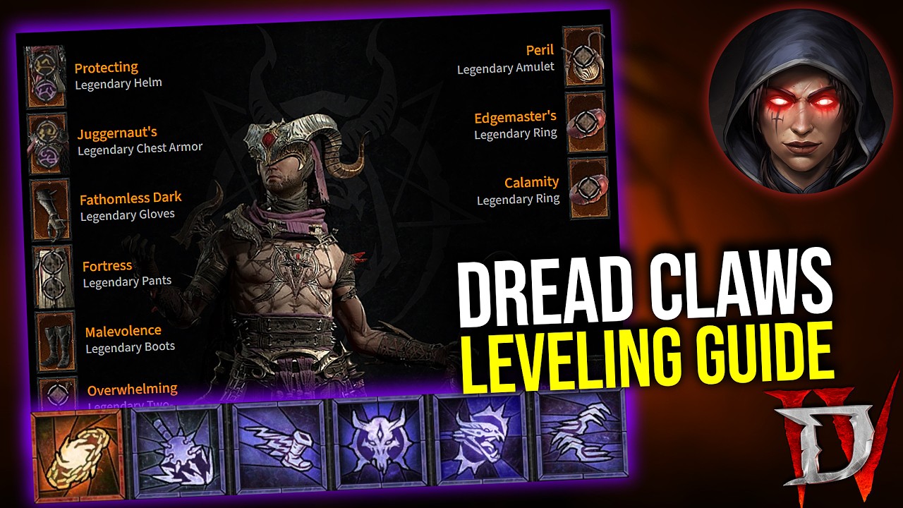Dread Claws Warlock Leveling Guide for Diablo IV Season 13 - Season of ...