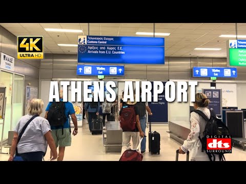 Landing in Athens: 🇬🇷✈️ what to Expect at the Airport | Security, Food & Currency exchange, Baggage!