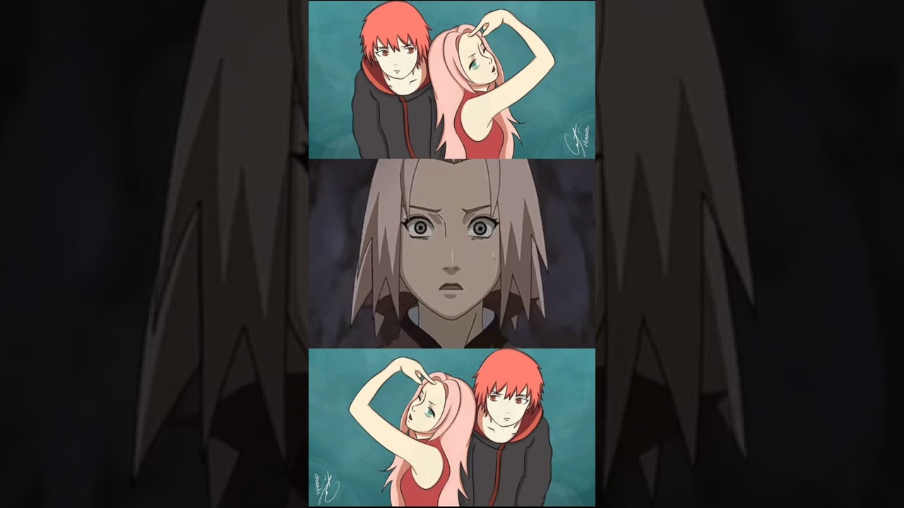 Sakura & Sasori #shorts #naruto #sakura #sasori #anime #animeedit