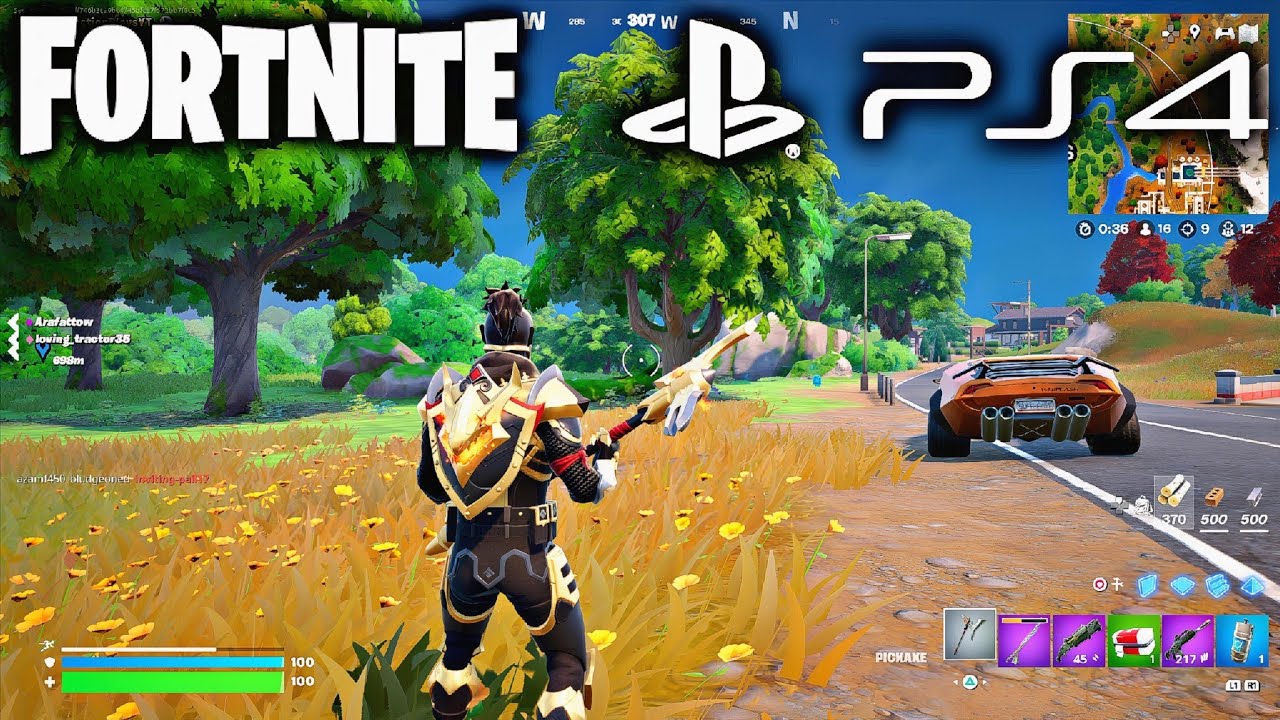 Fortnite 2025 - Battle Royale Gameplay (PS4)