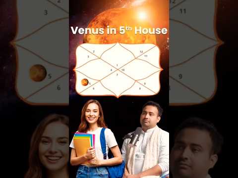 Education Will Give You Money in 5th House Venus - Explained by Arun Pandit Ji #venus