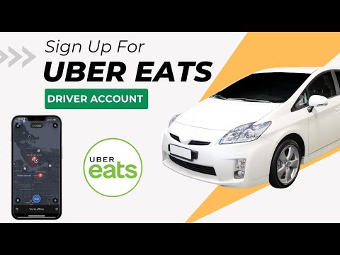 Sign Up For UberEats Driver Account (step by step guide)