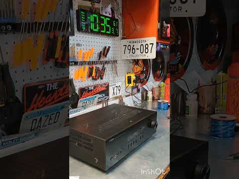 Yamaha R-S202 receiver unboxing and setup
