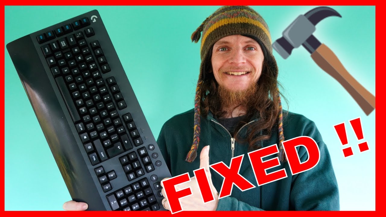 Keyboard Double Tap Issue, I Repaired my Logitech G613