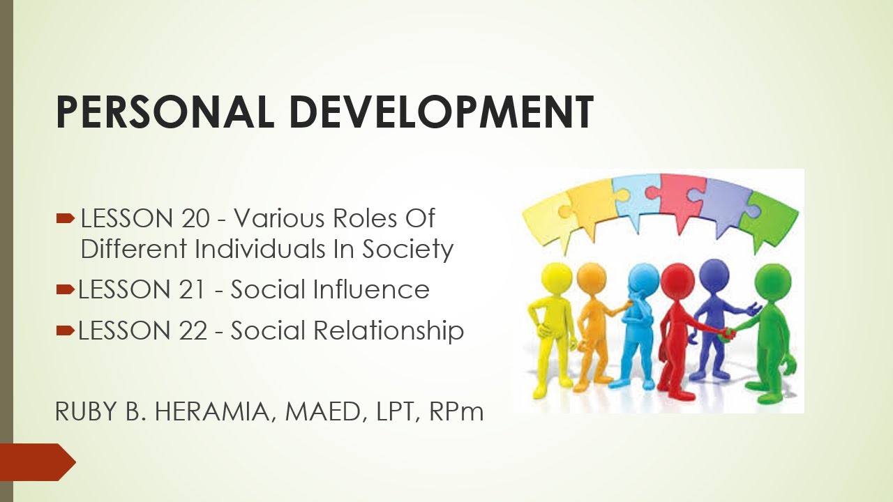 SHS PERSONAL DEVELOPMENT Q2 WEEK 2 AND 3