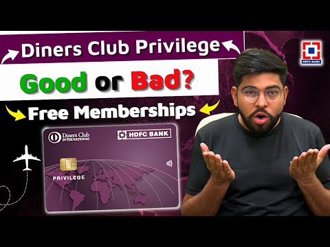 HDFC Diners Club Privilege Credit Card || All Benefits & Features