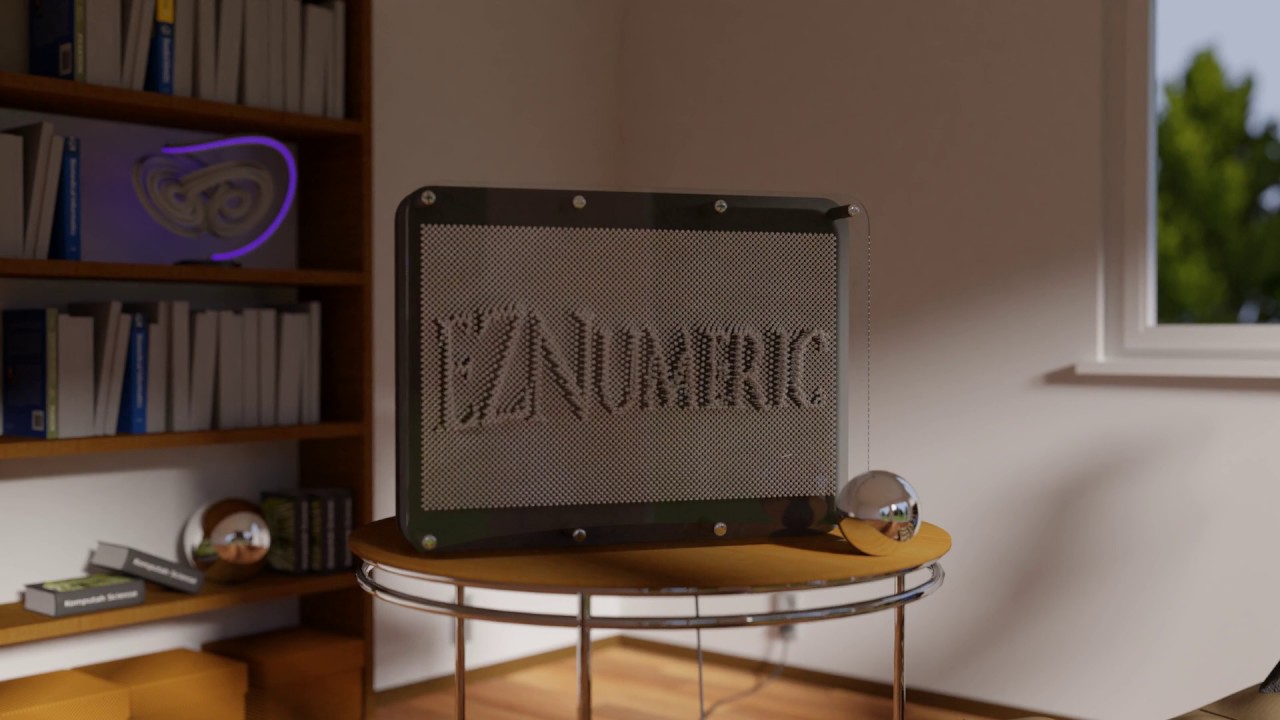 Pin Art Toy Computer Animation