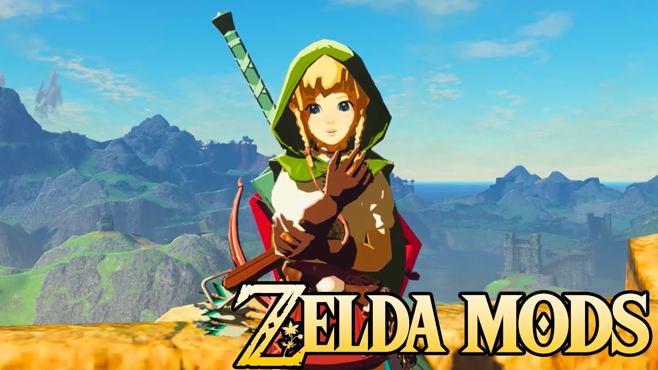 Play as Linkle in Breath of the Wild! Zelda Mods