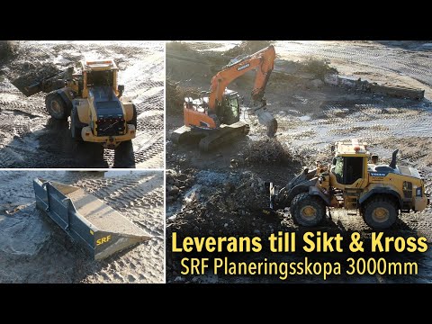 Planeringsskopa Stora BM sätts i arbete hos Sikt & Kross