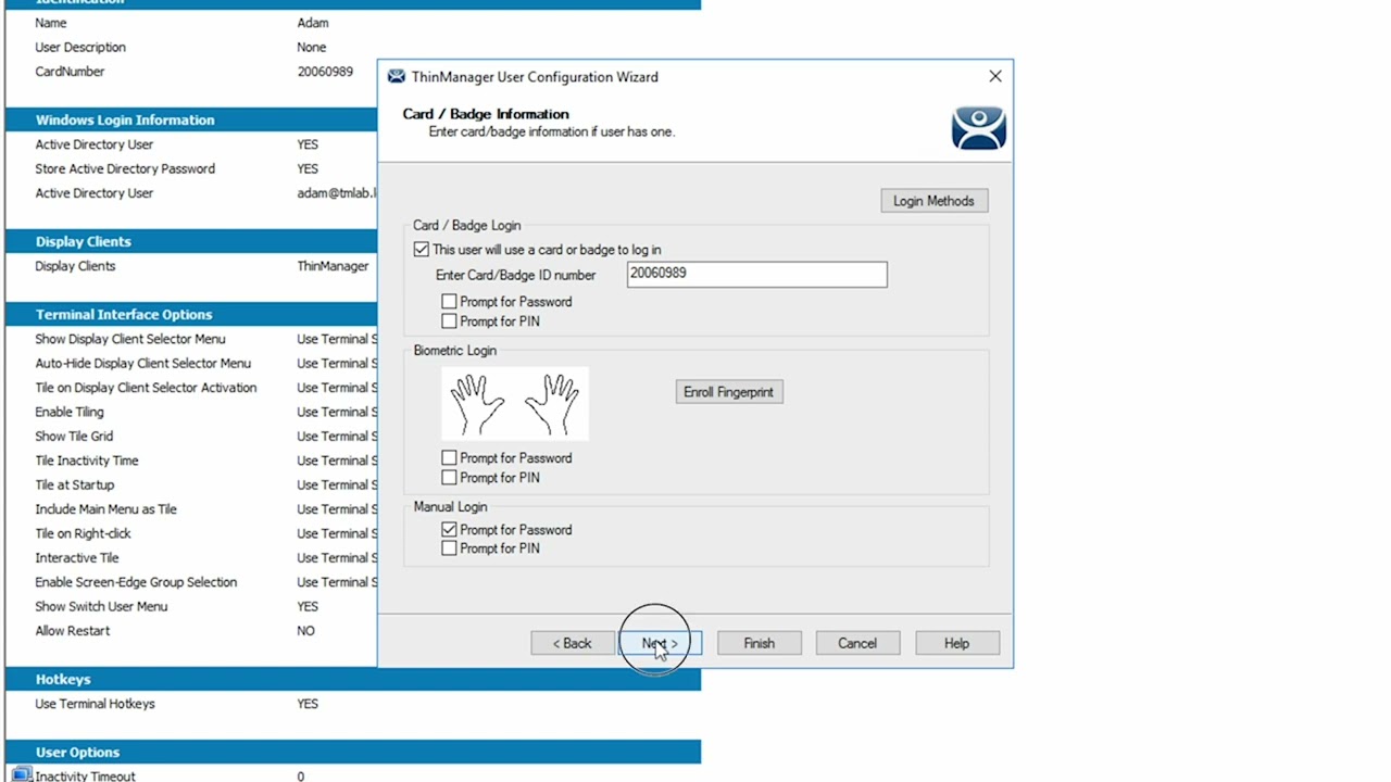 ThinManager Users and User Groups