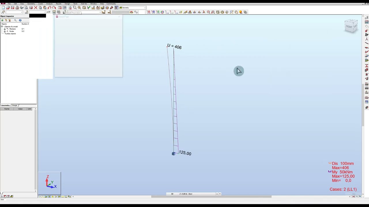 AUTODESK ROBOT TUTORIAL || P-Delta or Second Order Effect