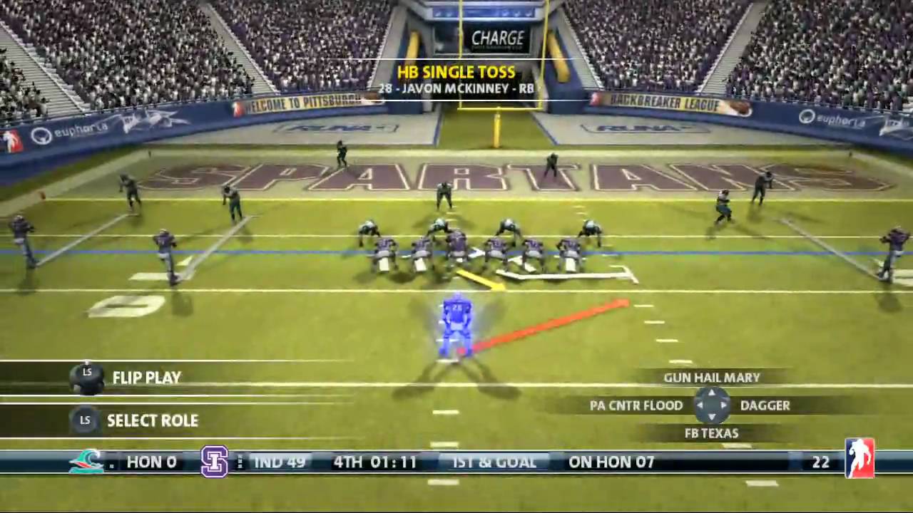 Backbreaker 70 - 0 4th Quarter Highlight Reel