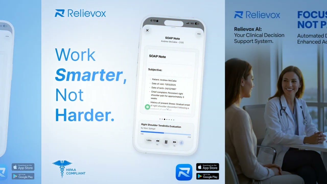 Relievox AI: Medical Scribe, Claim Your Time Back