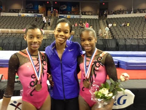 Gabby Douglas, Shania Adams, Shilese Jones – Gymnastics Coaching.com