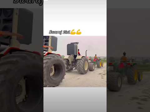 2 swaraj vs 1 john deere tractor tochan ???? #tractor #tochan