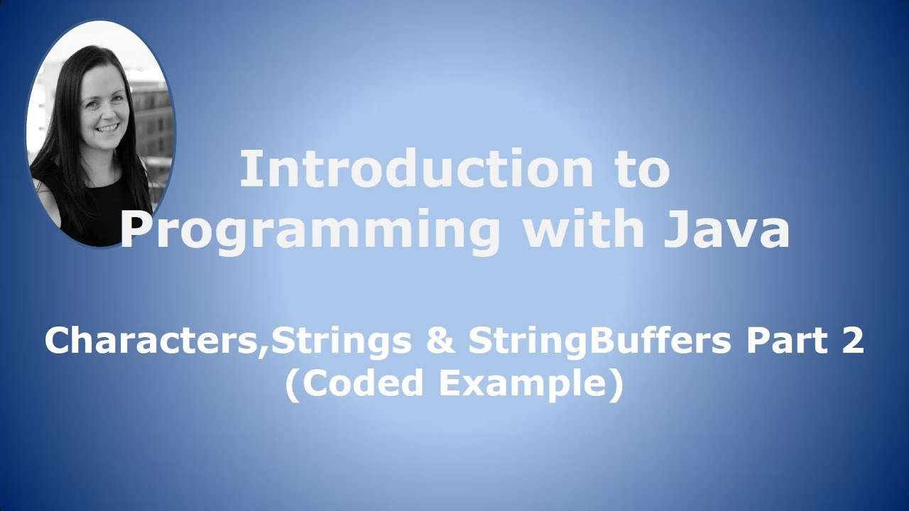 StringBuffers Part 2
