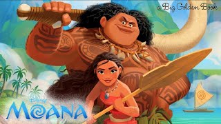 Disney Moana Big Golden Book Read Aloud Storybook Moana Moana2
