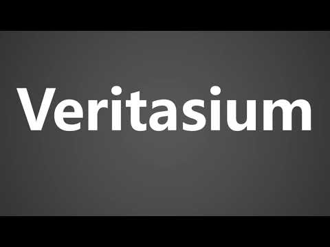 How To Pronounce Veritasium