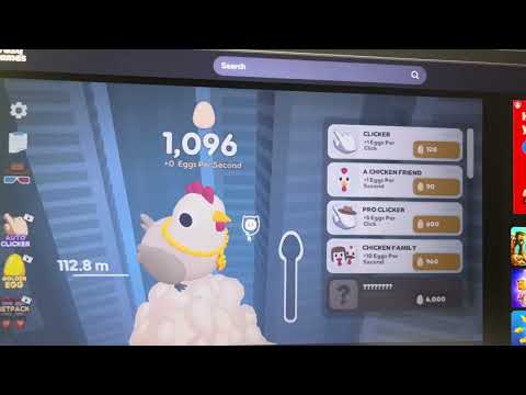 Chicken clicker game on crazy games 😍🥳 #games #play #chicken #gaming #player #asmr