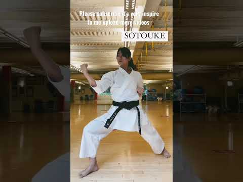 Karate 4 blocks Age Uke | Soto Uke | Uchi Uke | Syutou Uke | by beautiful Karate girl Ahmed Karate