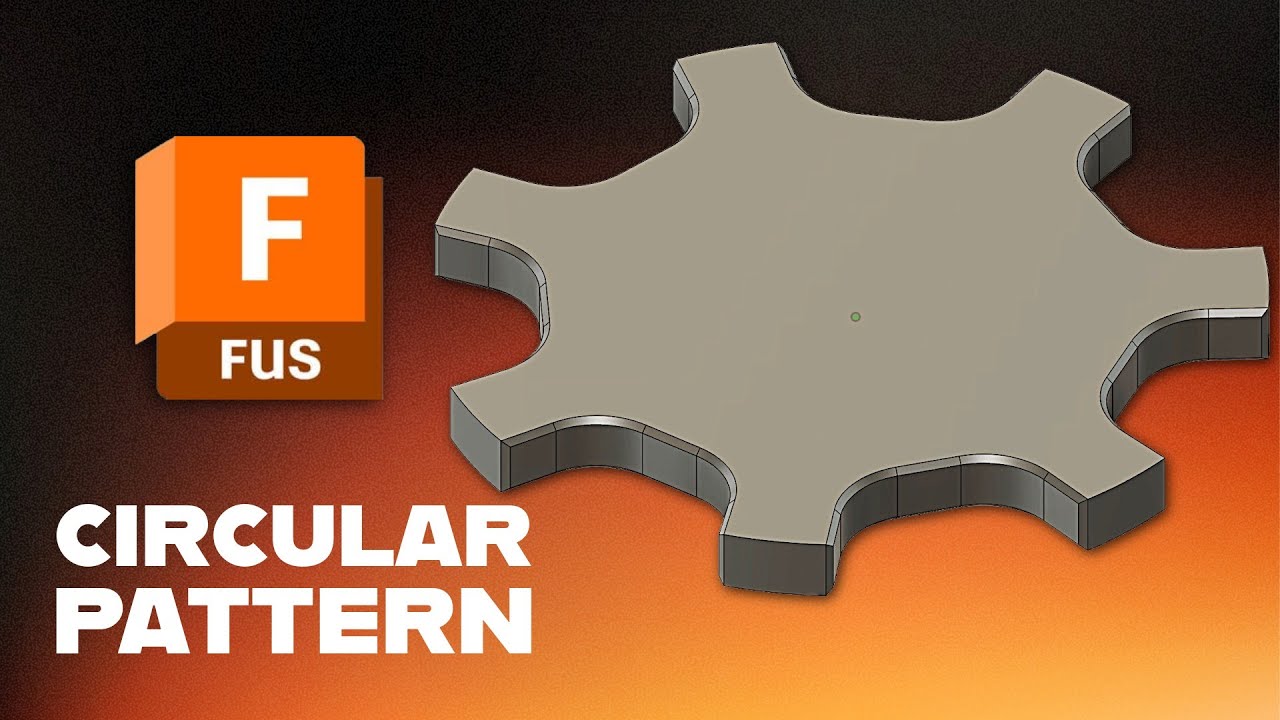 Autodesk Fusion Circular Pattern Tool Tutorial (Features vs Bodies)