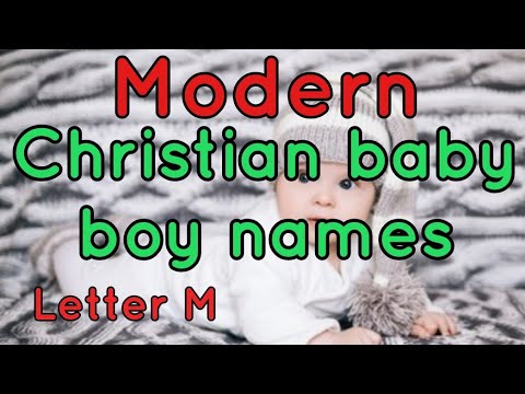 modern Christian baby boy names staratting with M| M letter Christian baby boy names