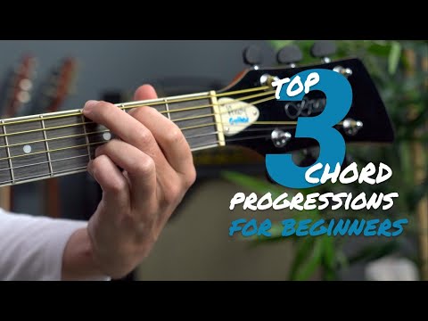 Top 3 Chord Progressions for BEGINNERS!