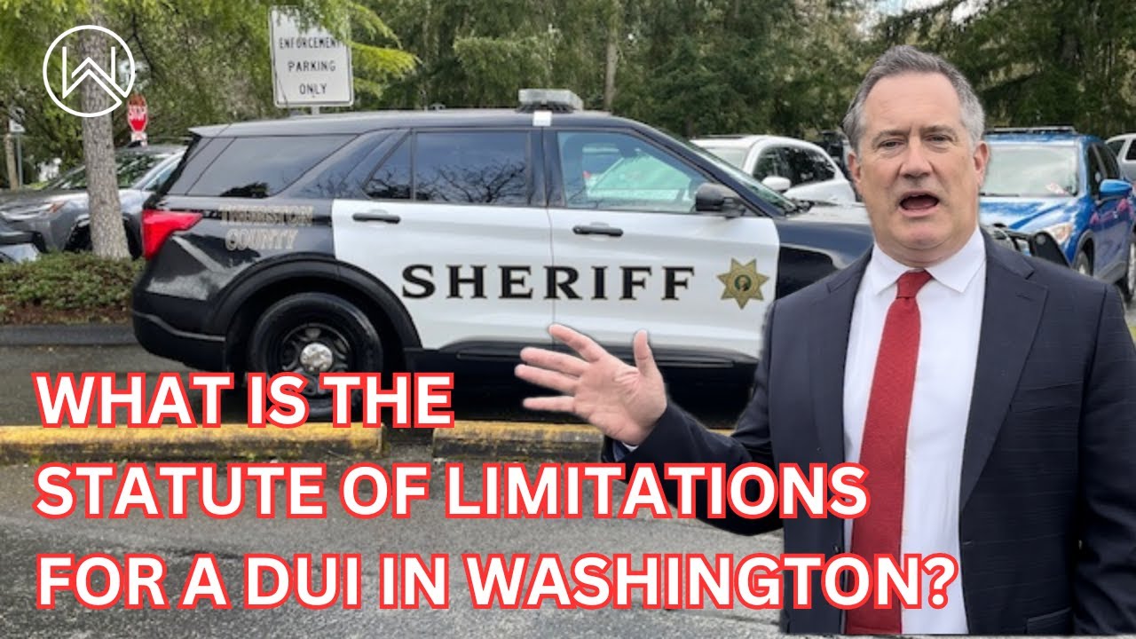 What Is The Statute of Limitations For A DUI In Washington? | Washington State #law #legal #dui