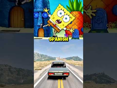 SpongeBob English Or Spanish 🌈😱