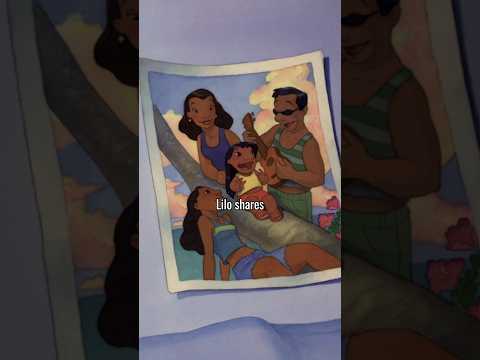 Lilo & Stitch sad fish detail🌧️