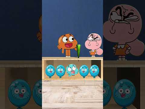 Pop the balloons with Gumball!