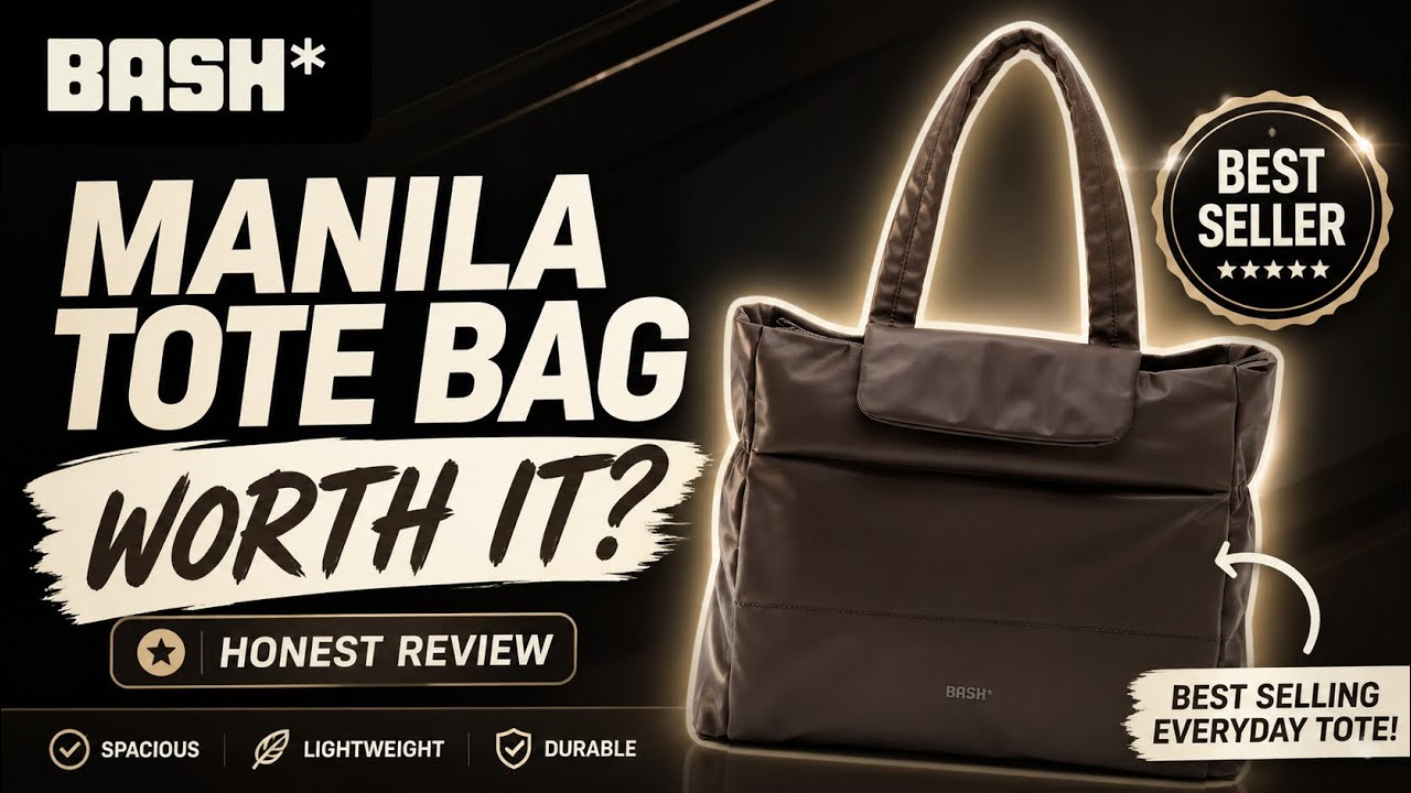 BASH MANILA TOTE BAG Detailed Product Review! 💼