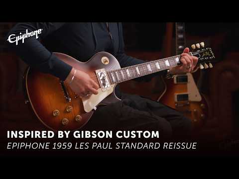 Epiphone 1959 Les Paul Standard Electric Guitar (MIRC) | Reverb