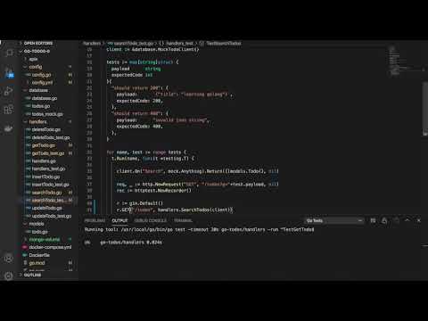 Gin - Go Tutorial + Postman Integration Test