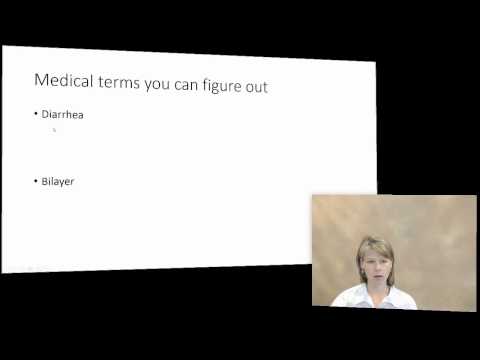 Open Campus Medical Terminology Module 1 - Prefixes
