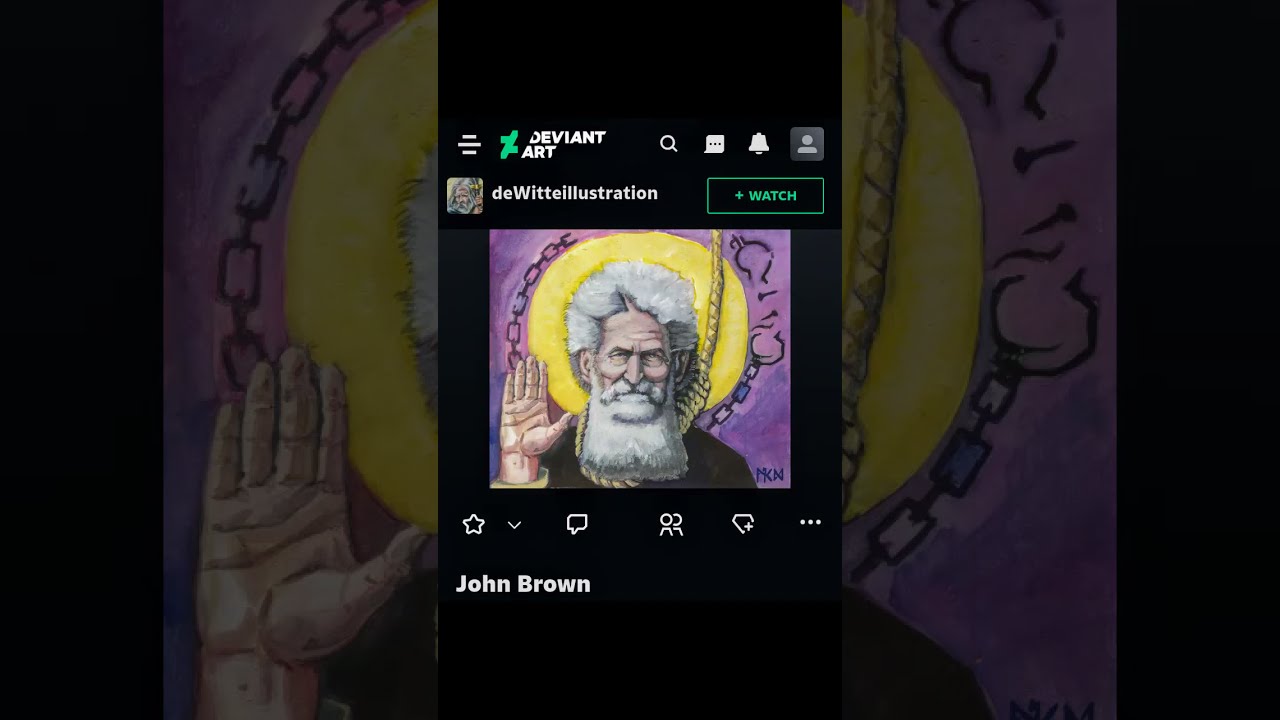 deWitteillustration - John Brown (DeviantArt)