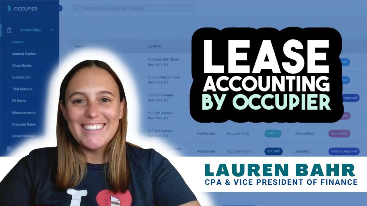 Lease Accounting Software by Occupier