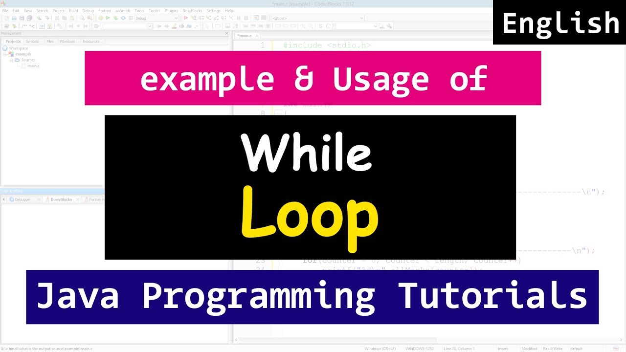Looping with While Loop | Java Programming Video Tutorial For Beginners