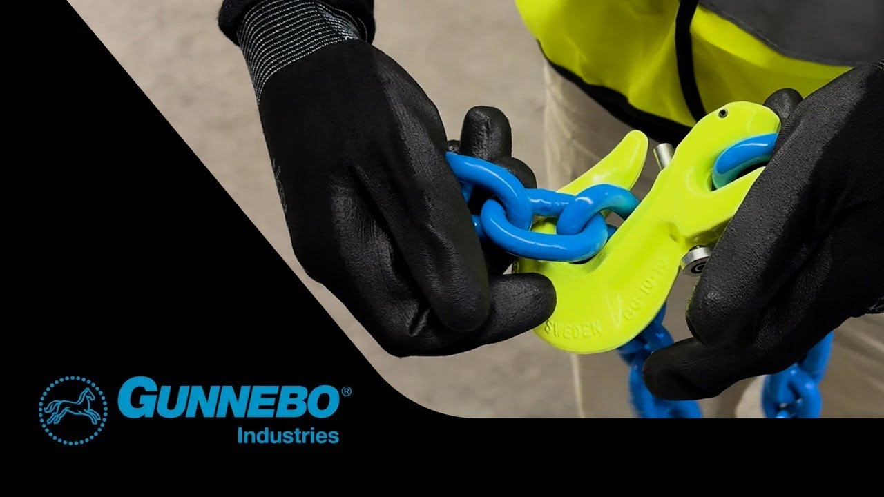 How the GG Clevis Grab Hook with Locking Pin works