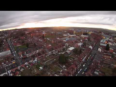 Yuneec Q500 Typhoon, Redditch Town Centre, Worcestershire, UK