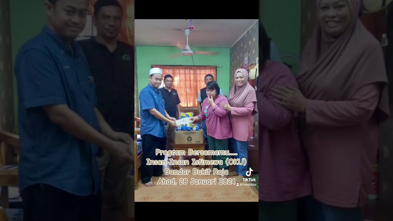 Program Santuni OKU kariah Masjid BBR