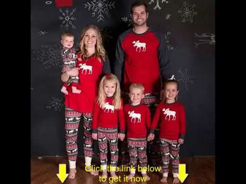 Family Matching Christmas Pajamas