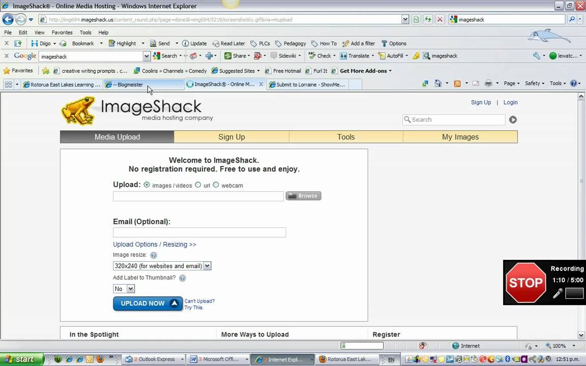 Classblogmeister How To: Insert Image using Imageshack.mp4
