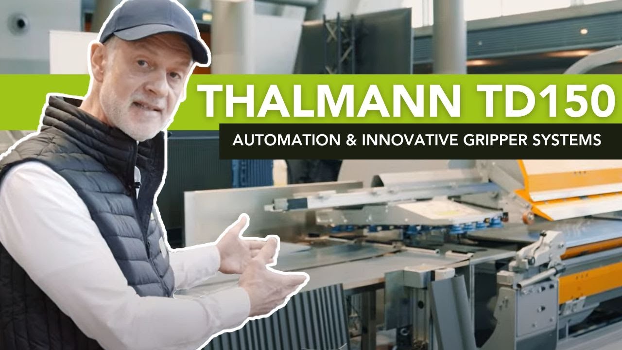Thalmann double folder TD - CIDAN Machinery UK