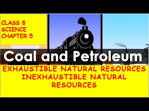 EXHAUSTIBLE AND INEXHAUSTIBLE NATURAL RESOURCES, CLASS 8 SCIENCE,