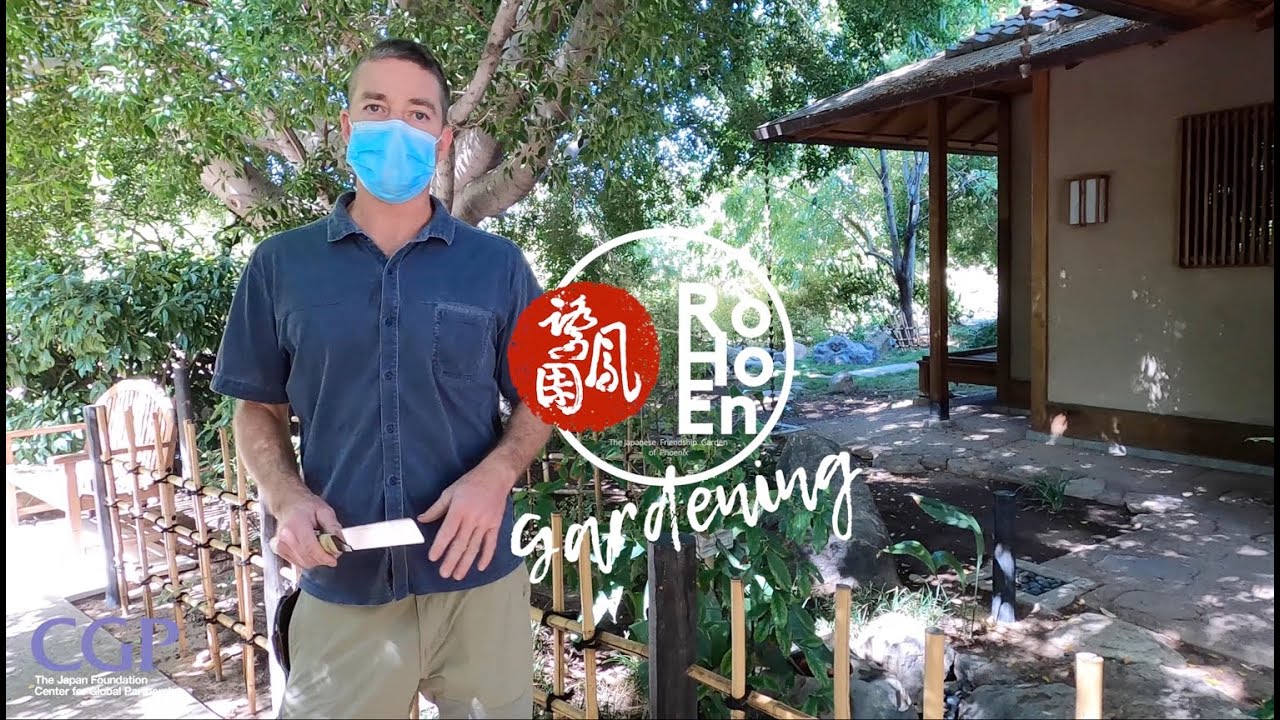 Japanese Gardening Techniques - Bamboo Fence Building Tutorial (Yotsume Gaki 四目垣)